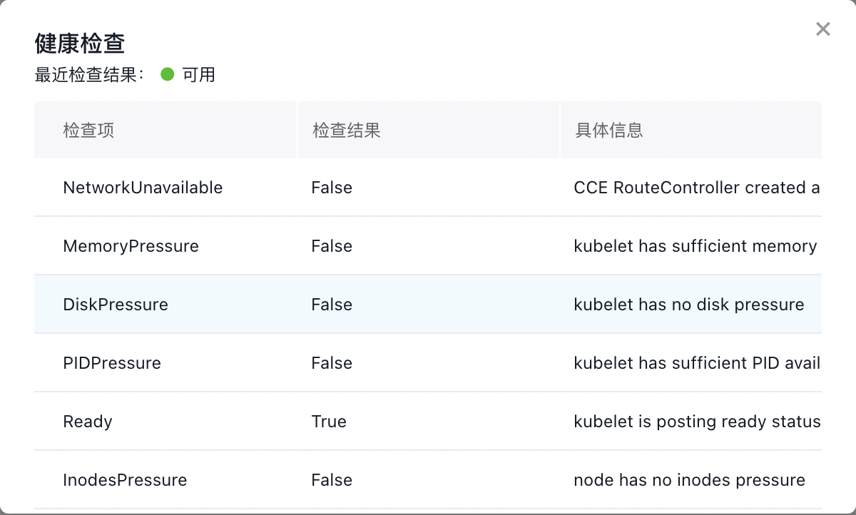 CCE Node Problem Detector 说明 - 容器引擎CCE | 百度智能云文档